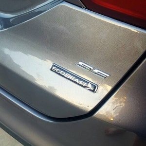 Gel Coated domed FORD ECOBEAST Emblem Overlays Ecoboost Eco Boost ...