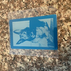 Metal Skip Cancel Undo Cards Matte Black Anodized Aluminum Laser ...