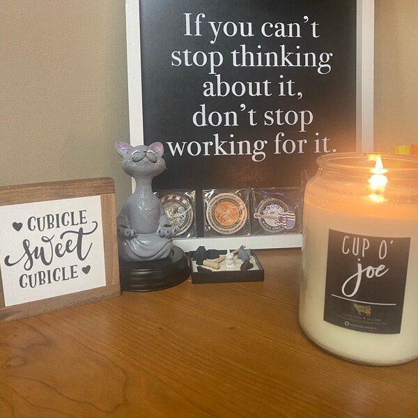 Cubicle Sweet Cubicle Sign, Office Desk Decor, Funny Office Space Sign ...