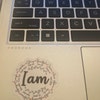 I Am Sticker, Affirmation Stickers, Clear Laptop Sticker, Water Bottle ...