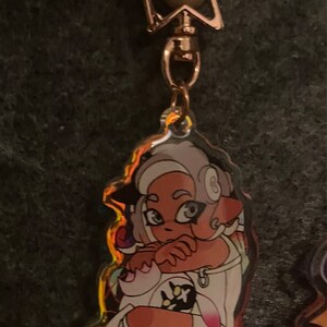 8/8 Splatoon Side Order Keychain - Etsy