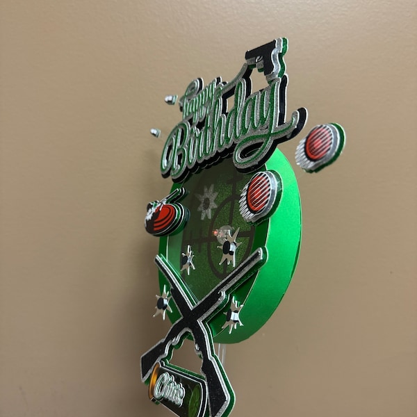 Party Table Centerpiece Template | 2 Styles | Table Topper | SVG and ...