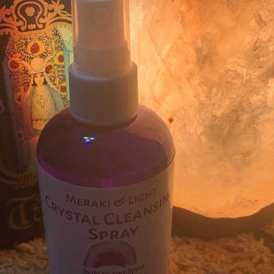 Crystal Cleanse Spray Crystal Cleanse Crystal Clearing - Etsy
