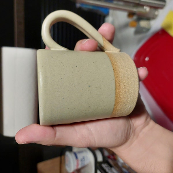 Small Modern Mug/ Kids Size Mug/small Ceramic Coffee Mug - Etsy