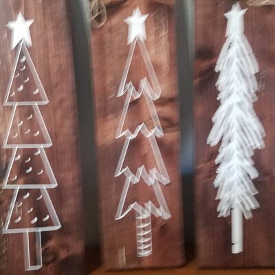 Primitive Christmas Tree Bundle SVG, PNG, JPEG - Etsy