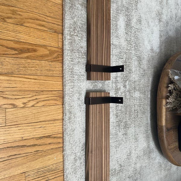 Rustic Shelf Brackets - Farmhouse Shelf Brackets - Kitchen Shelves ...