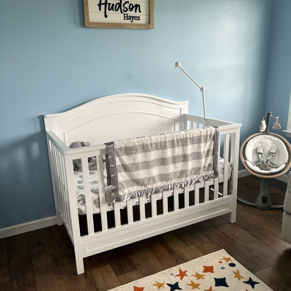 Nursery Wall Decor, Custom Nursery Name Sign, Above Crib Custom Baby ...