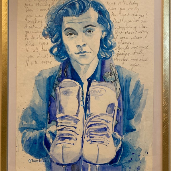 Digital Download / Printable One Direction Fanart // One Direction ...