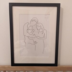 Intimate Art, Couple Kiss Line Art, Romantic Wall Art, Romance Art ...