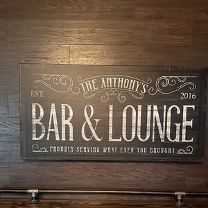 Personalized Music Room Sign, Custom Studio Sign, Home Decor for ...