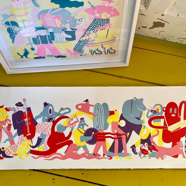 Thorns - A3 Risograph Print - Etsy