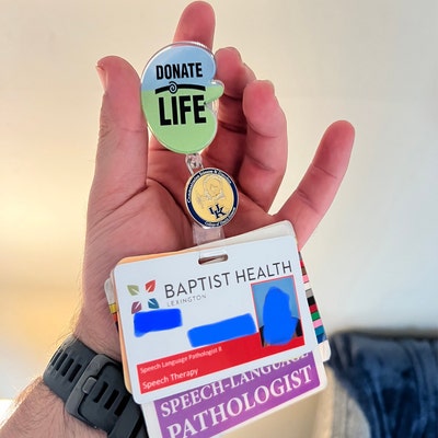 Cute File Folder Badge Reel-office Clerk Badge Reel-medical Records ...