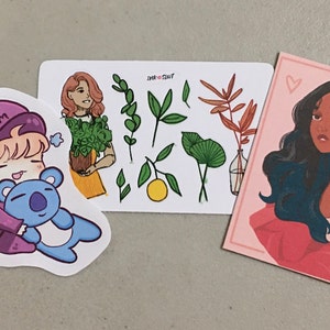 Rap Monster RM and Koya Laptop Sticker I Cute Sticker - Etsy Canada