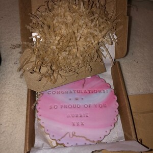 Big Round Personalised Celebration Biscuit Birthday - Etsy UK