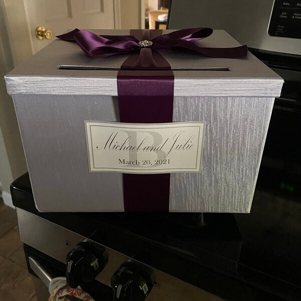 Wedding Box, Program Box Bubbles Amenities Box, Wedding Favors, Custom ...