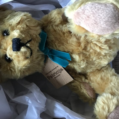 Personalised New Baby Teddy Bear New Baby Gift New Born Teddy Keepsake ...