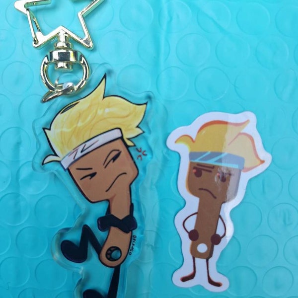 TACO Inanimate Insanity Acrylic Keychain - Object Shows - Etsy