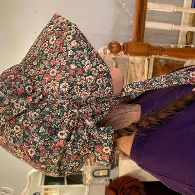 Prairie Bonnet Pdf Pattern and Tutorial Sizes 7 to 11 Years Young Girls ...