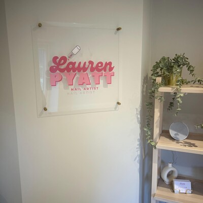 Personalised Scan to Pay Shop Sign for Small Business, Social Media ...