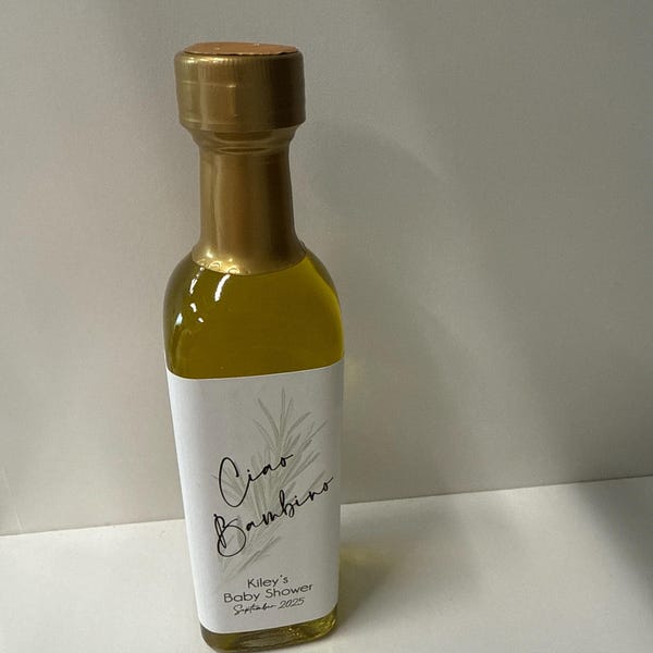 Olive Oil Favors 60ml | Infused With Love Olive Oil Favor | Olive You ...