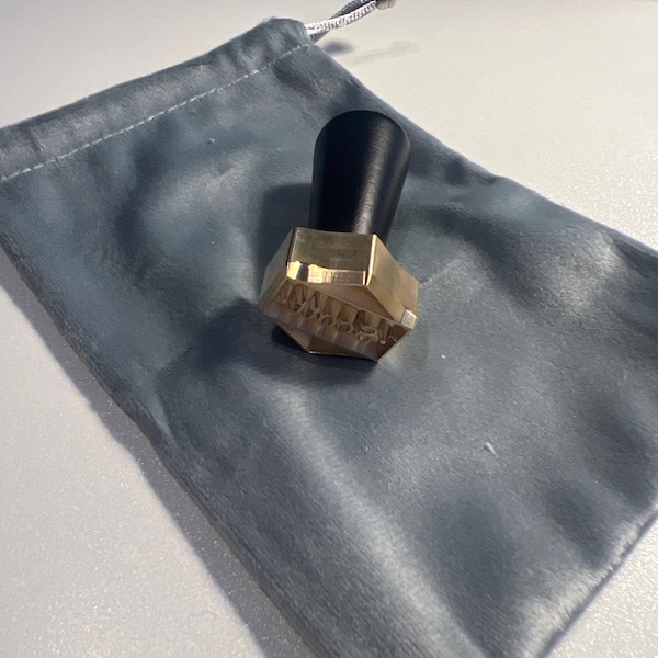 Custom Clay Stamp With Your Name, Personalized Pottery Stamp, Clay ...