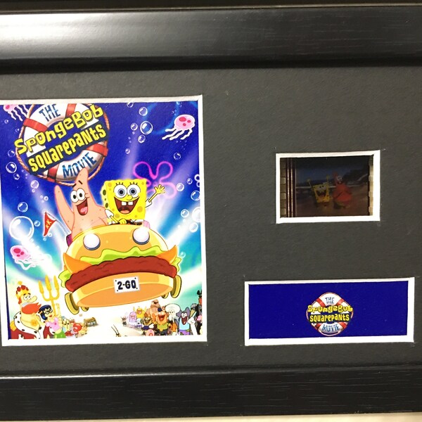 Spongebob Squarepants the Movie Original Rare & Genuine Film Cell From ...