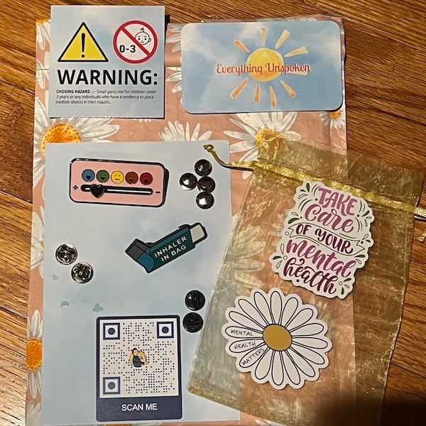 SLIDING ENAMEL PIN - Autism Pin, Nonverbal Pin, Mental Health, Chronic ...