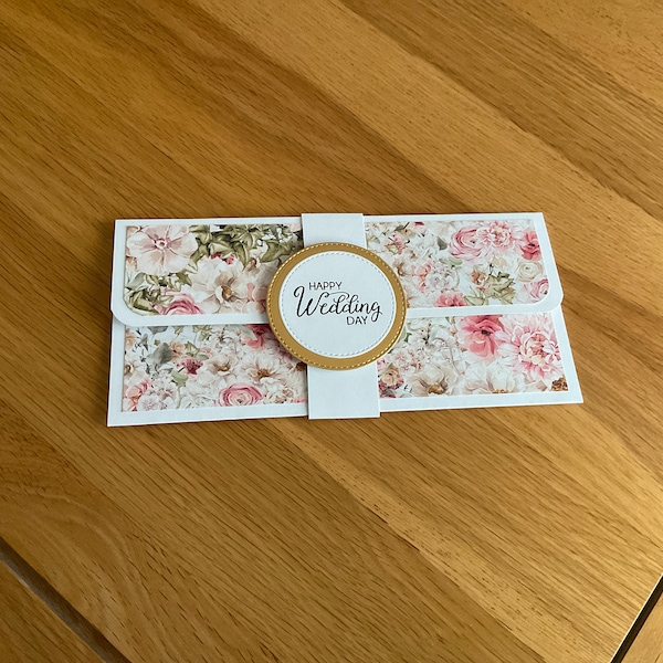 Personalised Wedding Anniversary Money Envelope. Wedding Anniversary ...