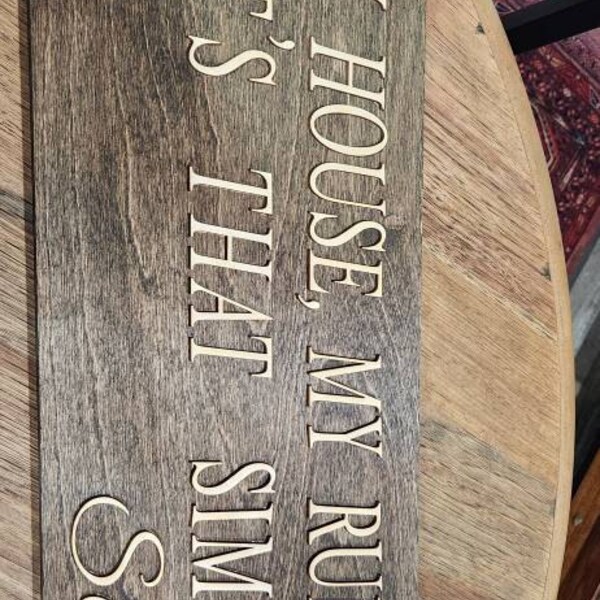 Stain or Paint Lettering Add-on for Jayohandco Wood Signs (attachment ...