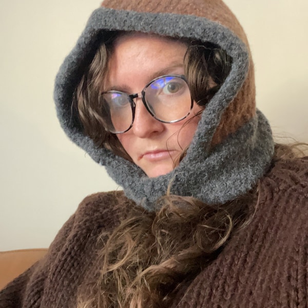 Hand Knitted Balaclava, Cute Crochet Balaclava, Warm Balaclava Hat ...