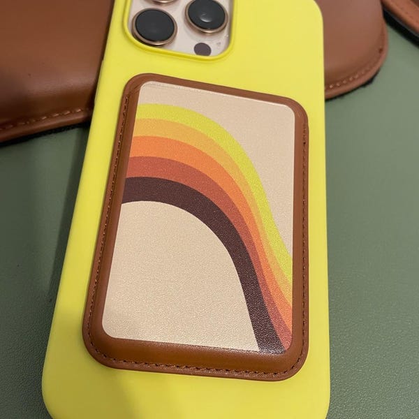 Agate Magsafe Wallet Geode Magnetic Wallet Marble Magsafe Card Holder ...