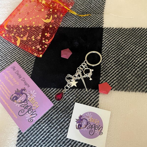 The Pale Elf - A Handmade BG3 Keychain - Etsy