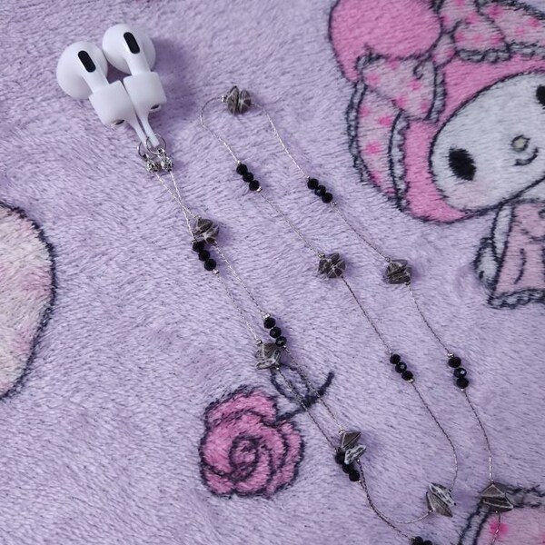 Personalized AirPod Chain, Airpods Holder, Anti-loss Magnetic Strap ...