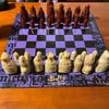Large Gothic Horror Chess Set, Customisable Colours (pieces Only/no ...