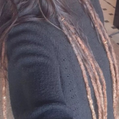 Dread Wig Lace Front Synthetic Crochet Dreadlock Cyber Punk Goth ...