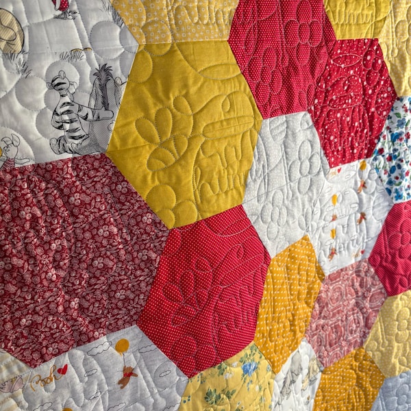 Floral Burst Digital Edge-to-edge Quilting Pattern - Etsy