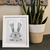 Hoppy Easter / Footprint Handprint Art / Cute Bunny Feet / - Etsy
