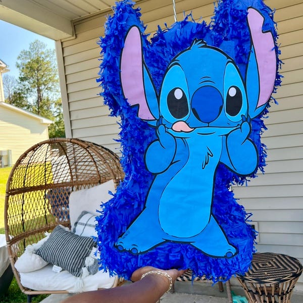 Stitch Piñata! 27”x 16” X4” , Lilo Y Stitch Theme - Etsy