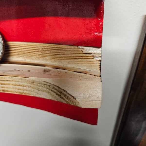 Challenge Coin Display, Waving Flag, Handmade, Challenge Coin Holder - Etsy