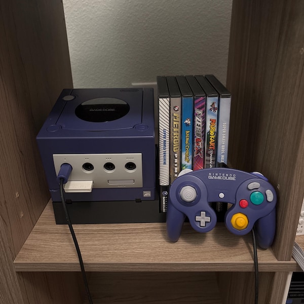 Nintendo Gamecube Display Stand; Gamecube Game Storage - Etsy