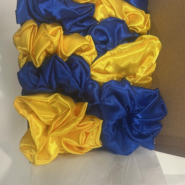 Mustard Yellow Long Tail Velvet Hair Ribbon | 18 Colours Available ...