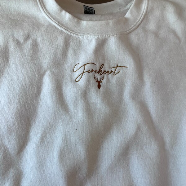 Fireheart Embroidered Sweatshirt | Aelin Galathynius | Bookish ...