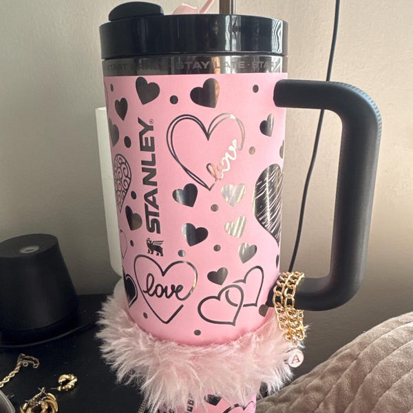 Stanley Butterfly Pale Lime Green 40oz Custom Laser Engraved Authentic ...