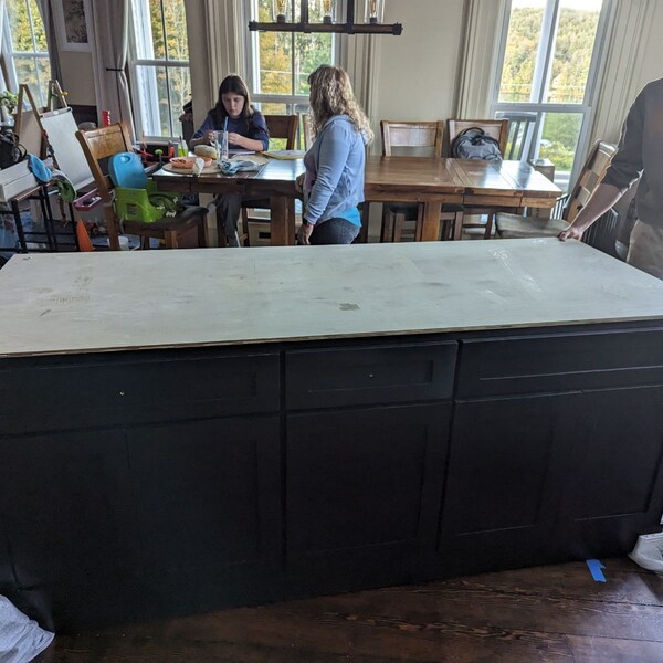 5ft White Kitchen Island W/O Countertop (custom Welcome) - Etsy