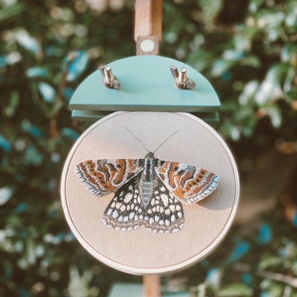 3D Moth Embroidery Pattern: Stumpwork & Thread Painting (PDF Pattern ...