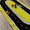 Racetrack Play Mat Rug, Crochet - Etsy