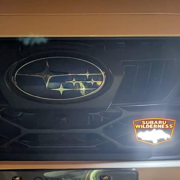 WRX Custom LED Grill Badge WRX Sti Rgb - Etsy