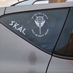 Die Cut Viking Decal, Valkyrie Sticker, Viking Woman Decal, Viking ...