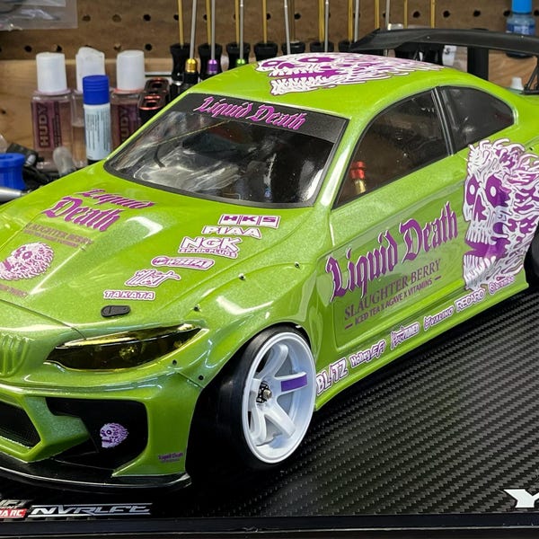 1:24 - 28 Scale RC Car Sponsor Decals - Etsy