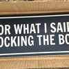 Funny Dock Sign, Boat Dock Sign, Dads Boat Decor, Boating Humor ...